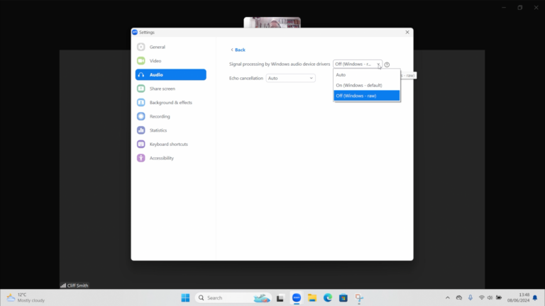 How to Fix Zoom 'Original Sound' Problem (Windows 11) - Cliff Smith ...